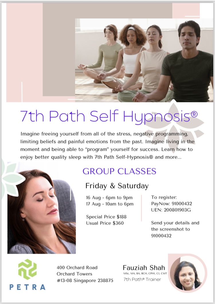 Self Hypnosis Courses - Hypnotherapy Sessions and Hypnosis ...